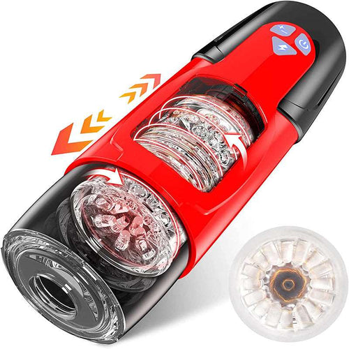 Lurevibe - Airplane Cup Masturbator 7 Thrusting Modes 7 Rotation | Lurevibe