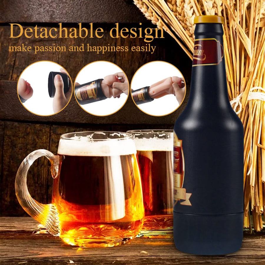 Lurevibe - Male Masturbator Erotic Toy Portable Beer Bottle | Lurevibe